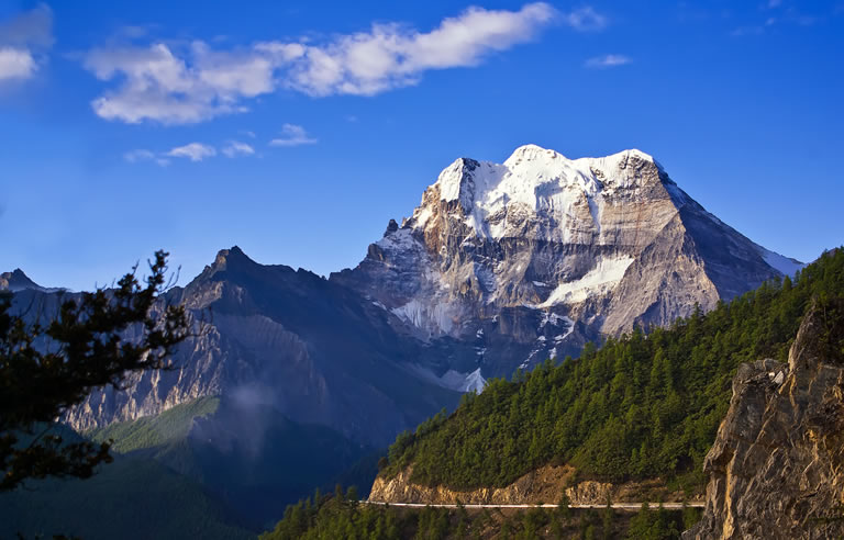 Daocheng Yading Tourist Map